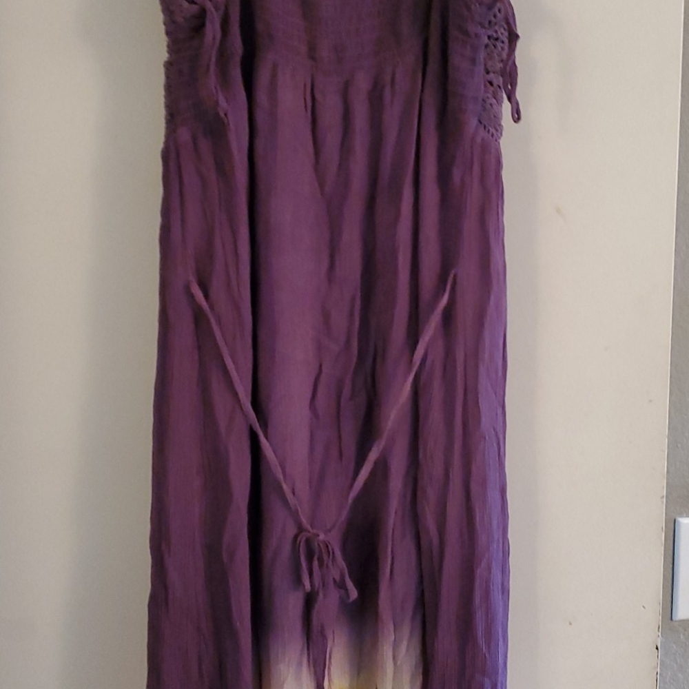 Purple And Yellow Sun Dress Gem